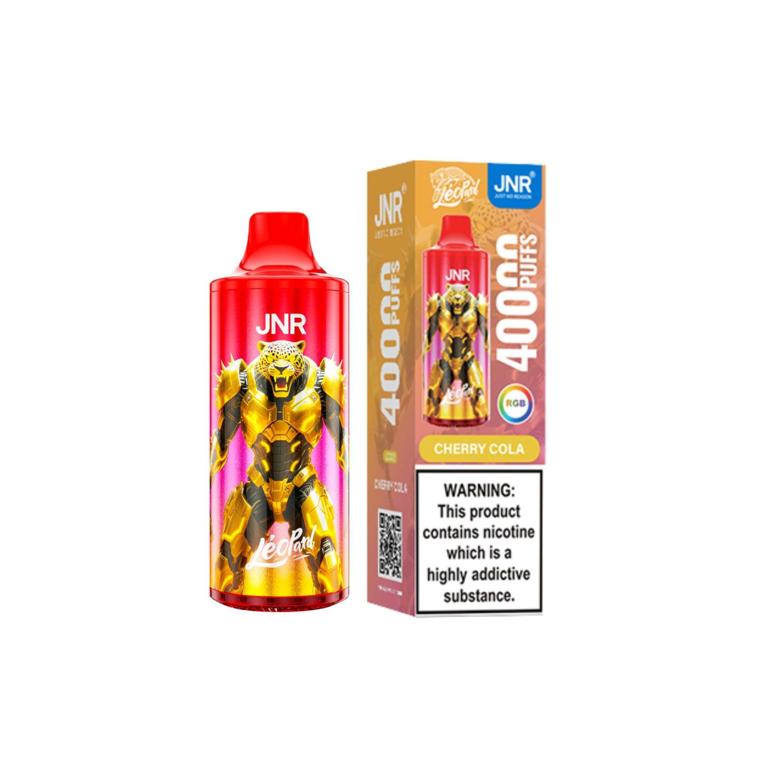 JNR – Léopard 40K – Disposable Vape – 2% Nicotine – BesteVape